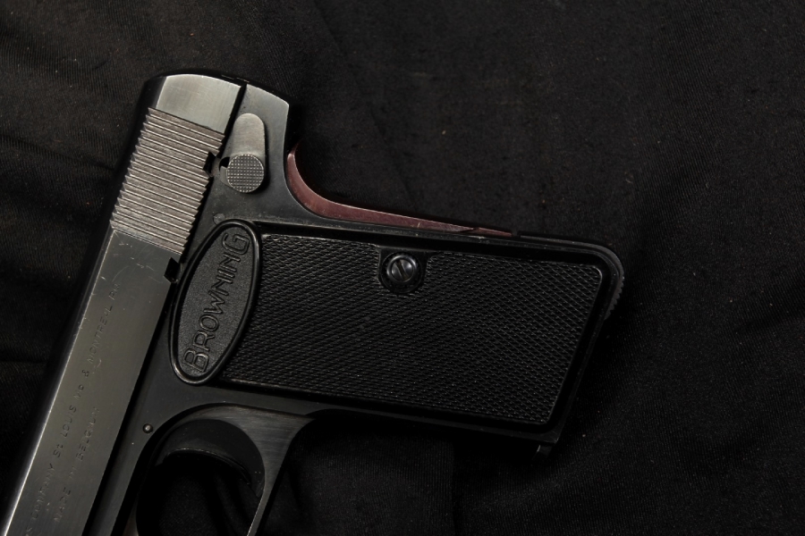 Fn / Browning Model 1910/55 .380 Acp Auto Semi Automatic Pistol, Belgian For Sale at GunAuction ...